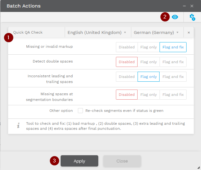 Quick Qa Check